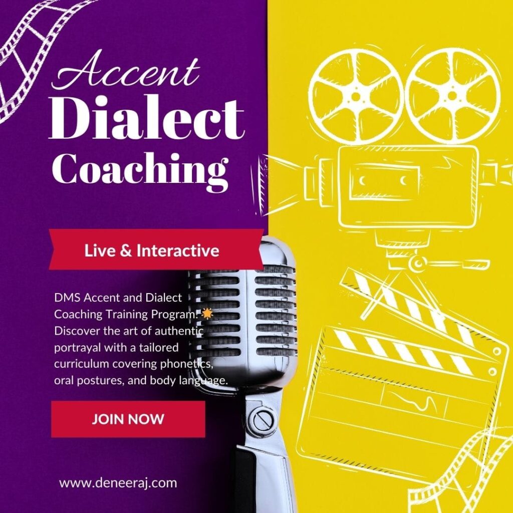 Bollywood Accent And Dialect Coaching In Mumbai Delhi India Voice