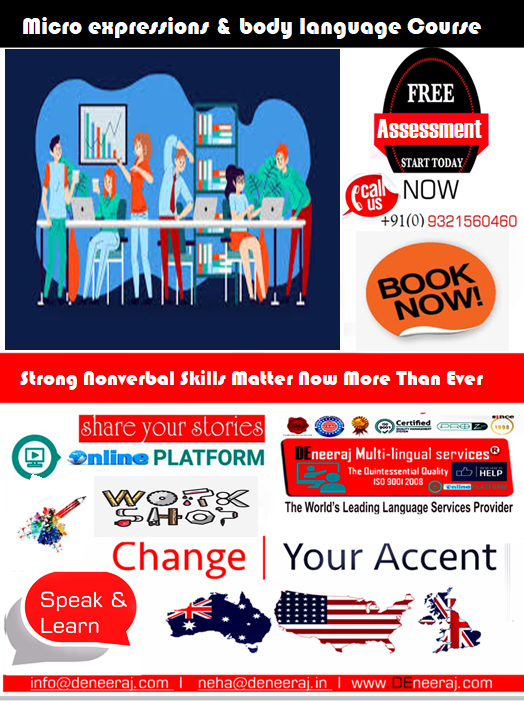 How to Improve Micro Expressions & Body Language | Voice & Accent ...