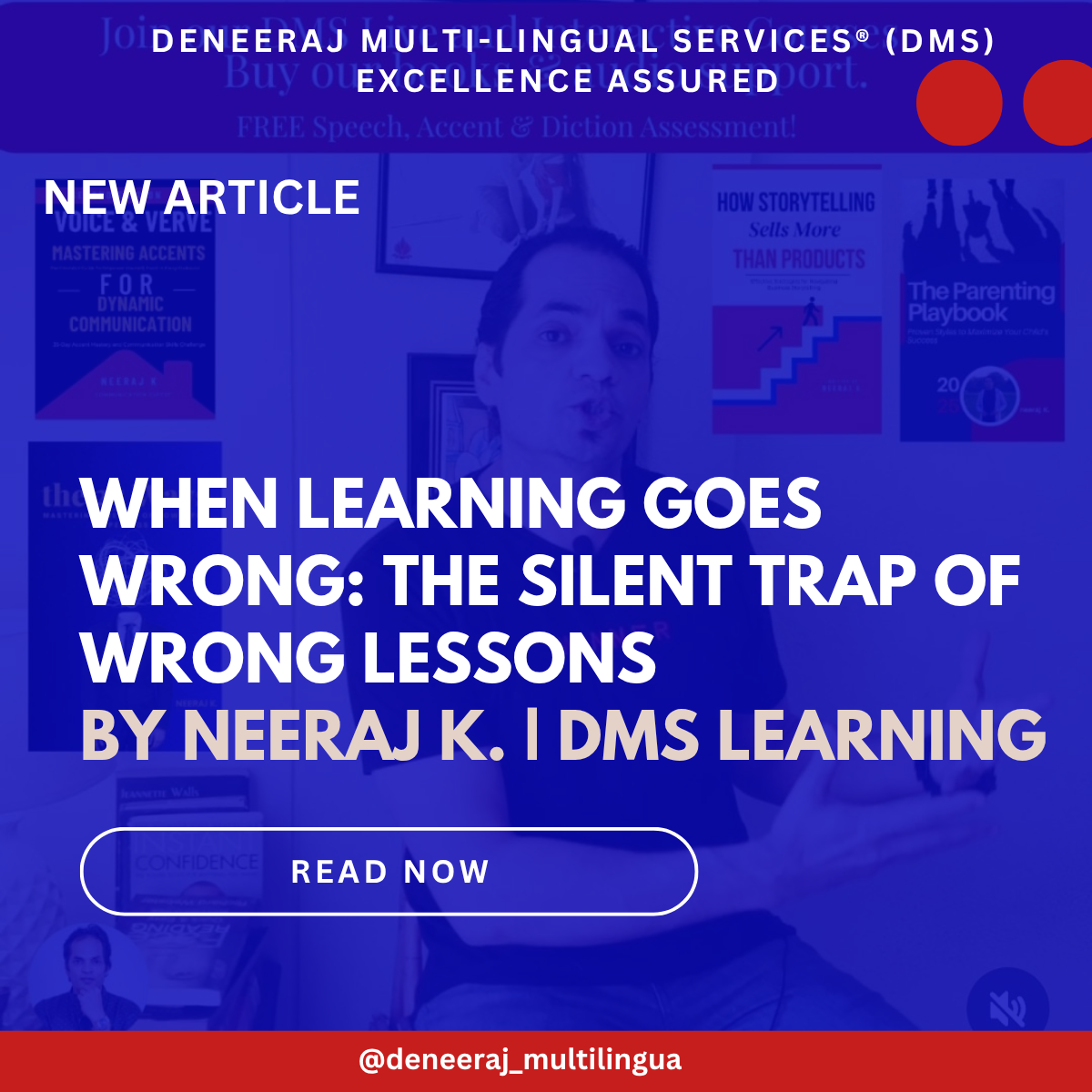 When Learning Goes Wrong I the Silent Trap of Wrong Lessons | Voice ...
